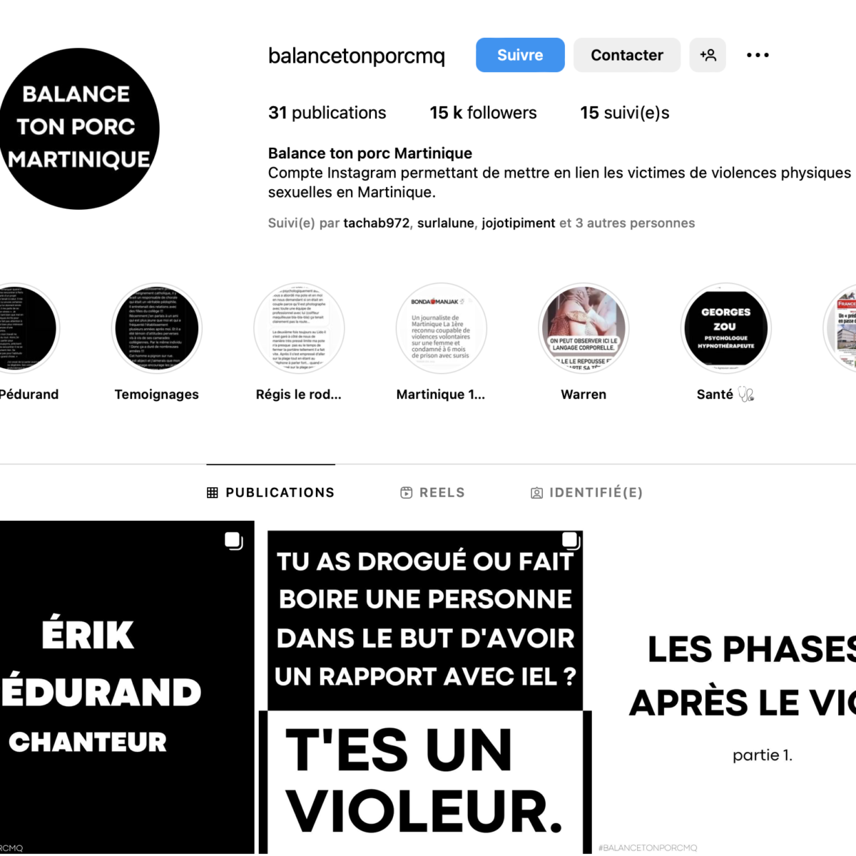 Balance ton porc Martinique ...15 000 followers et maintenant on fait ...